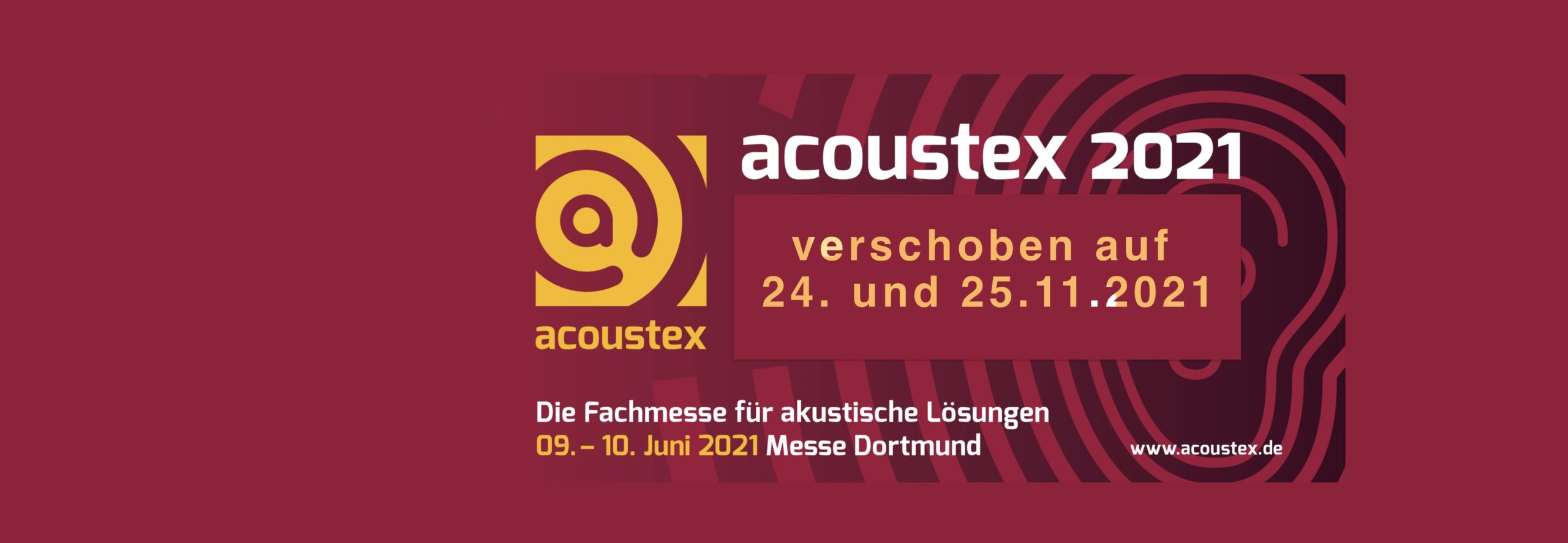 acoustex 2021 verschoben auf den 24. und 25.11.21 - dvlv.eu